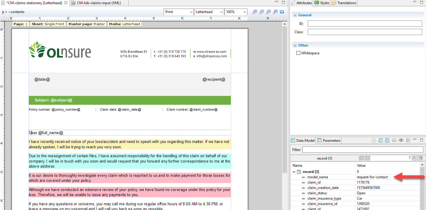 Conditional design elements - OL® Learn - Design